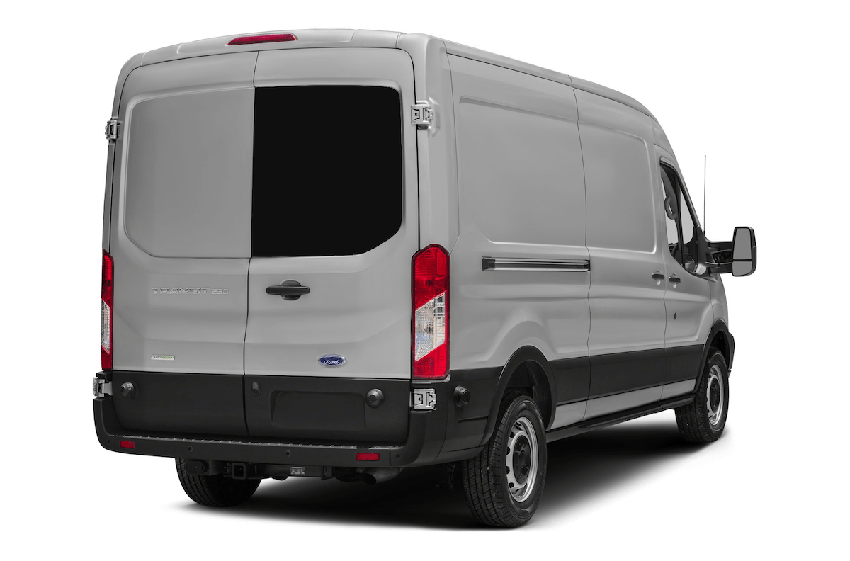 Ford Transit 2013> MK8/T18 Offside Back Door Window In Privacy Tint ...