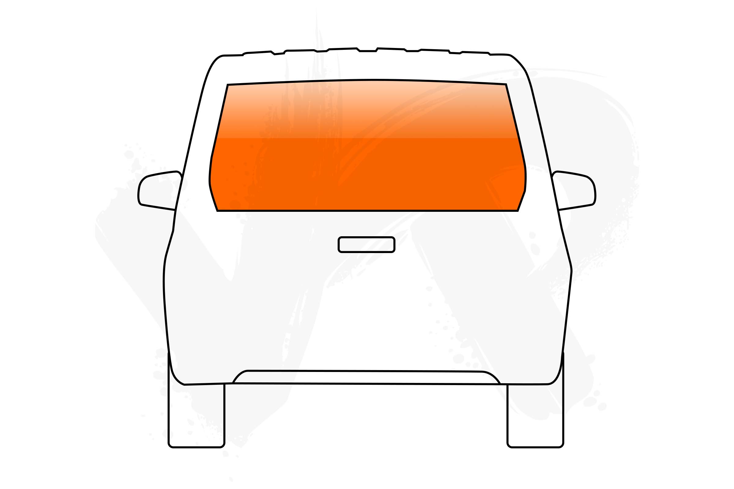 Ford Transit Connect 2021> Tailgate Back Door Window In Privacy Tint ...